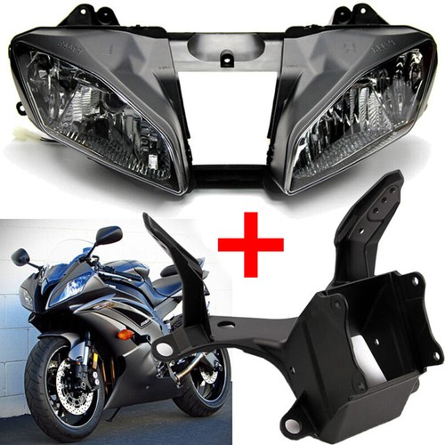 For Yamaha YZFR6 YZF R6 2008-2016 Front Headlight W/ Upper Fairing Stay ...