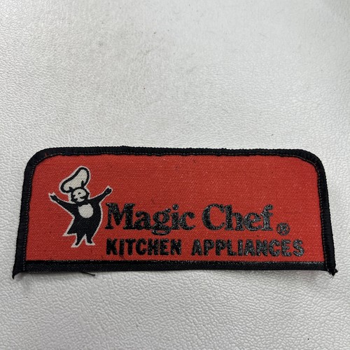 Vintage MAGIC CHEF Patch (top part, Name Or ? Has Been Cut Off I Think ...