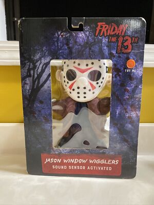 NEW 13” JASON WINDOW WIGGLERS from "Friday The 13th" Sound Sensor ...