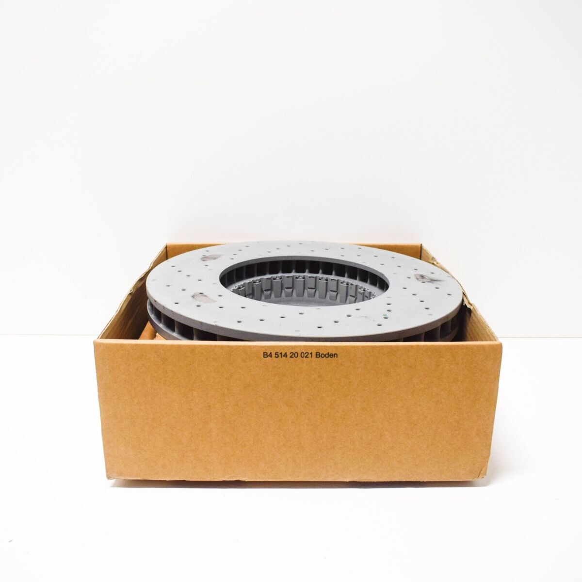 2x Genuine NEW Front Ventilated Brake discs for Mercedes E/C/CLS/GLC ...