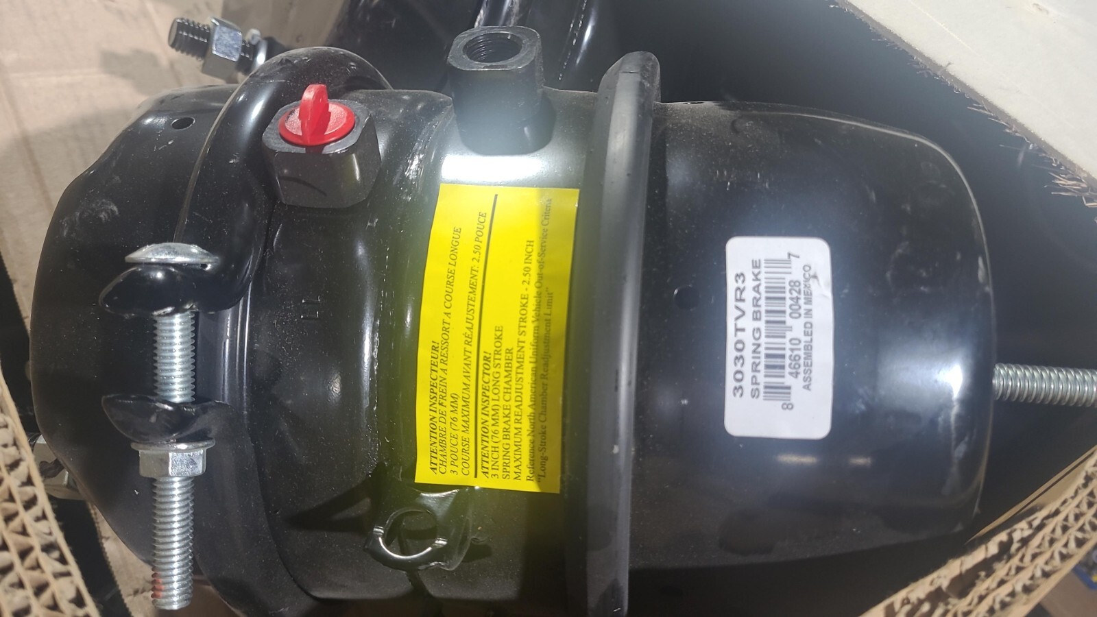 GENUINE NEW TSE BRAKE CHAMBER 3030 3.0 STROKE TSE3030TVR3 | eBay