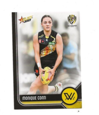 2023 AFLW FOOTY STARS RICHMOND MONIQUE CONTI COMMON BASE CARD # 222 ...