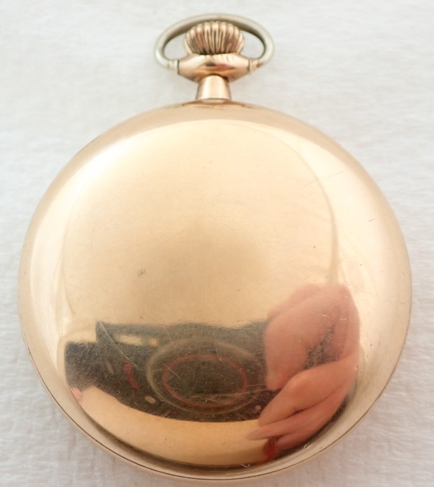 ANTIQUE 18s GOLD FILLED OPEN FACE LEVER SET POCKET WATCH CASE | eBay