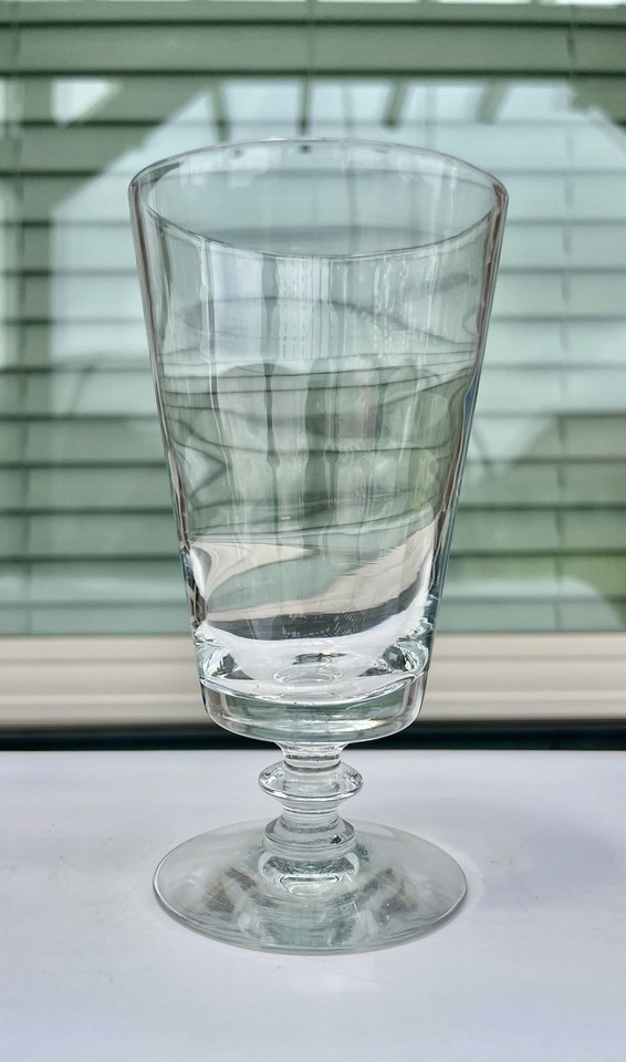 Optic Clear by TIFFIN-FRANCISCAN Iced Tea 6” Footed Glass | eBay