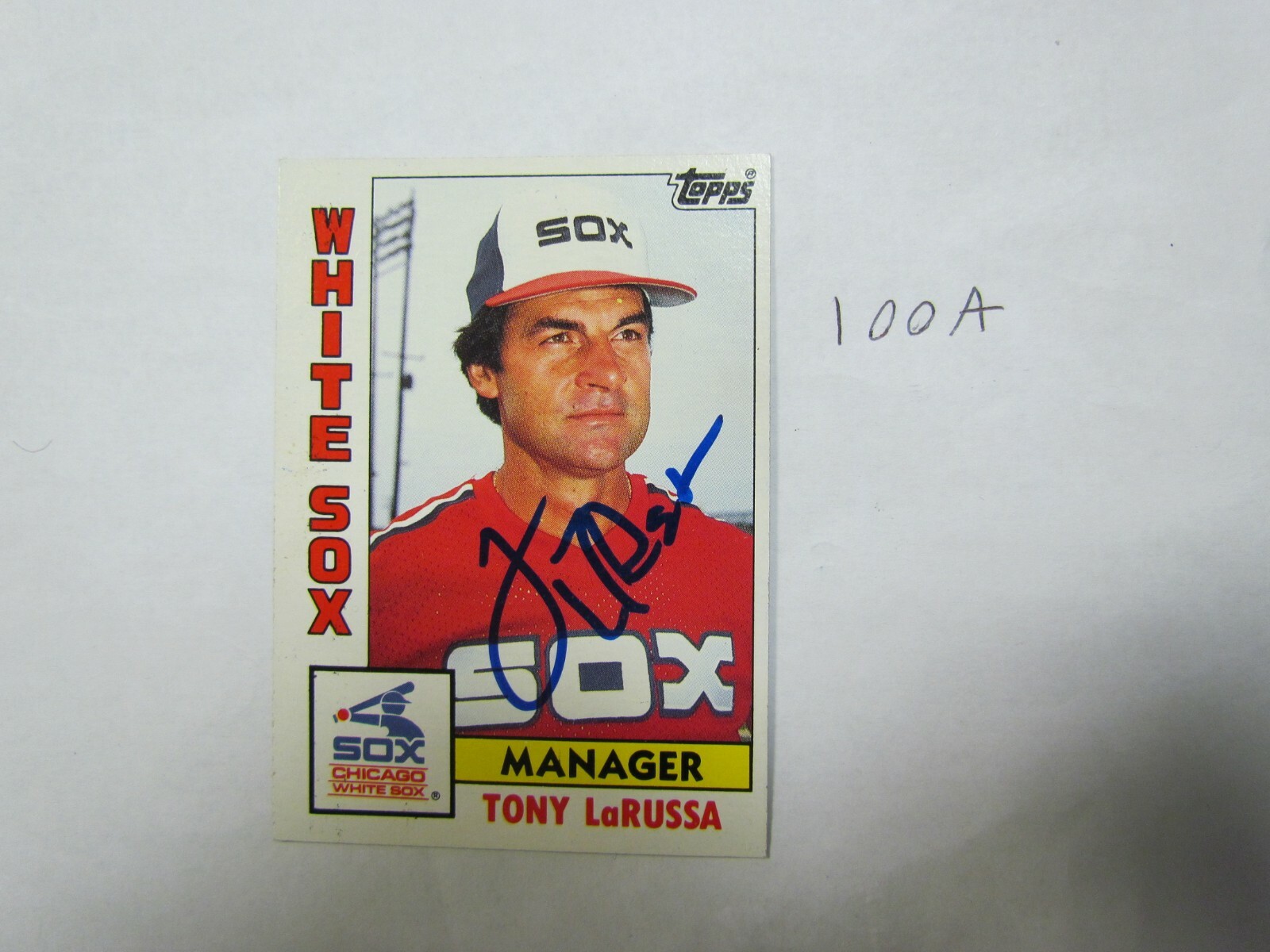 1984 Topps Tony LaRussa Autographed Signed Baseball Card | eBay