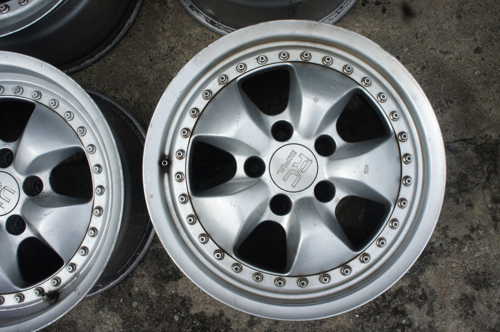 JDM RC Impul 5spoke 16" rims wheels for 300zx Z31 180sx 5x114.3 | eBay