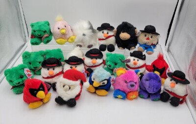VINTAGE 90' PUFFKINS LOT OF 22 WITH TAGS BY SWIBCO 1997 1998 FREE ...