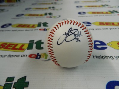Luke Scott - Autographed baseball | eBay