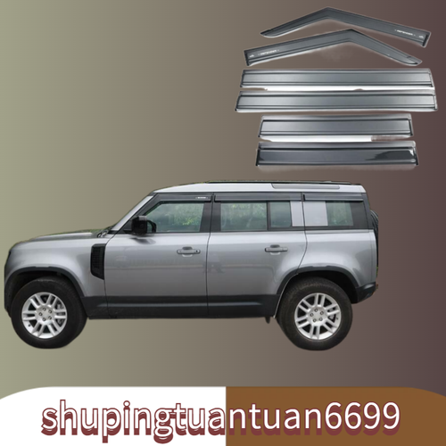 FOR 2020-2021 Land Rover Defender 110 Window Visor Vent Shades Sun Rain ...