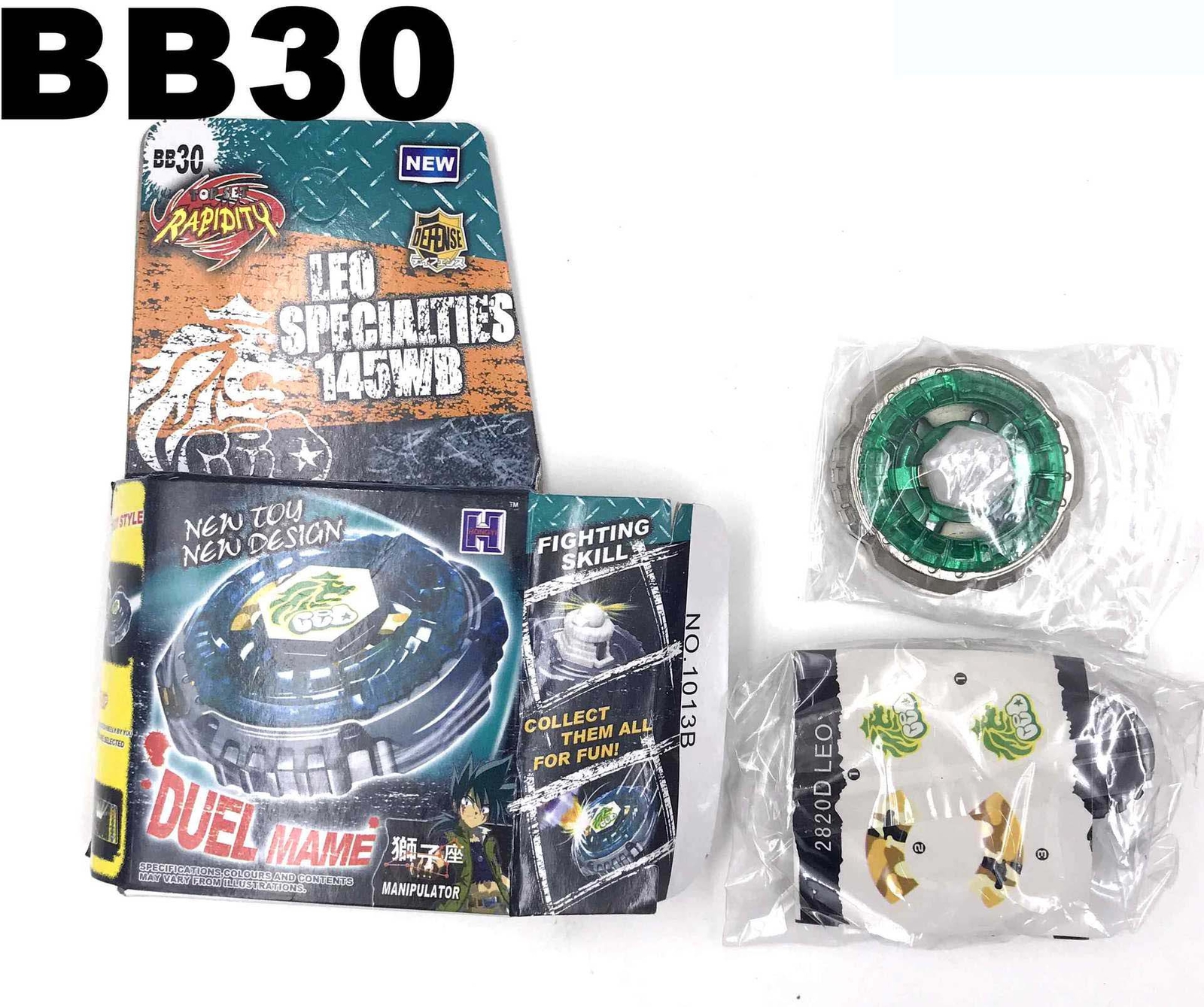 2018 Burst Beyblade Single Metal Fusion Fight masters ROCK LEONE Rare ...