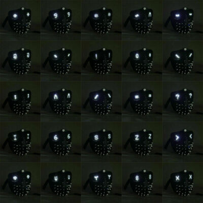 Cosplay Watch Dogs 2 Mask Marcus Wrench LED Remote Control Mask ...