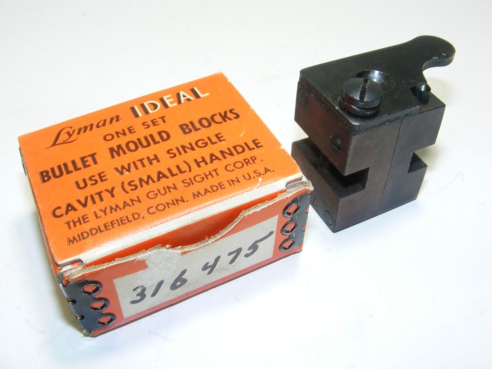 Lyman Ideal Single Cavity Bullet Mold 316475 for 8x51 MM Mauser w/ Box ...