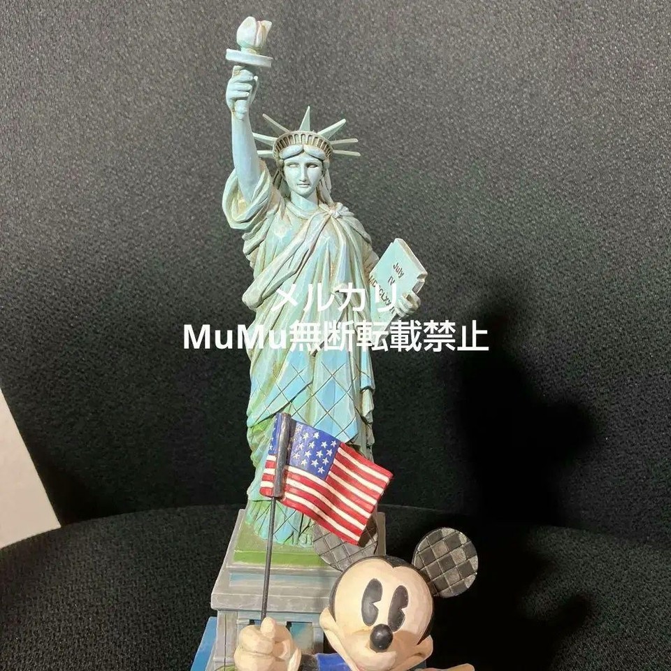 Mickey Mouse Statue Of Liberty Vintage Figurine | eBay UK
