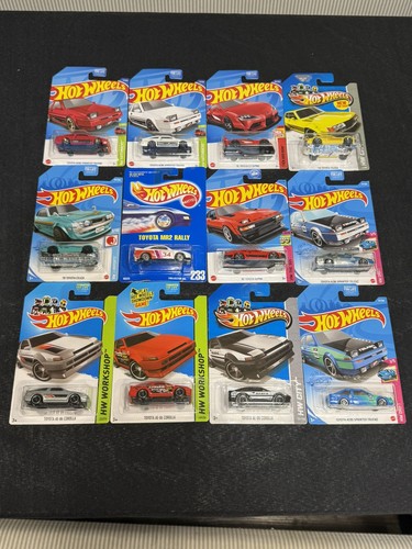 🔥 TOYOTA HOT WHEELS LOT – AE86 • SUPRA • CELICA • MR2 • UNOPENED JDM 🔥 ...