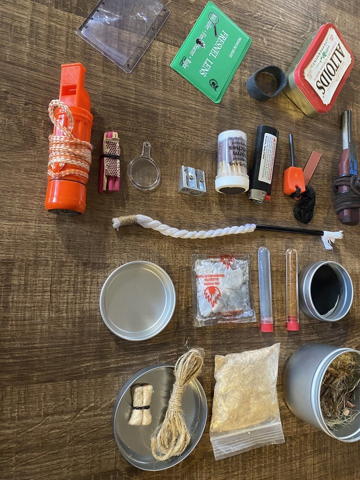 FIRE STARTER KIT / SURVIVAL / BUSHCRAFT / PREPPER / EDC 🔥/ Light It Up ...