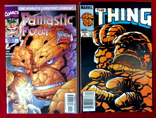 Fantastic Four #10 & The THING #6 Marvel Comic Books, Galactus! Dr ...