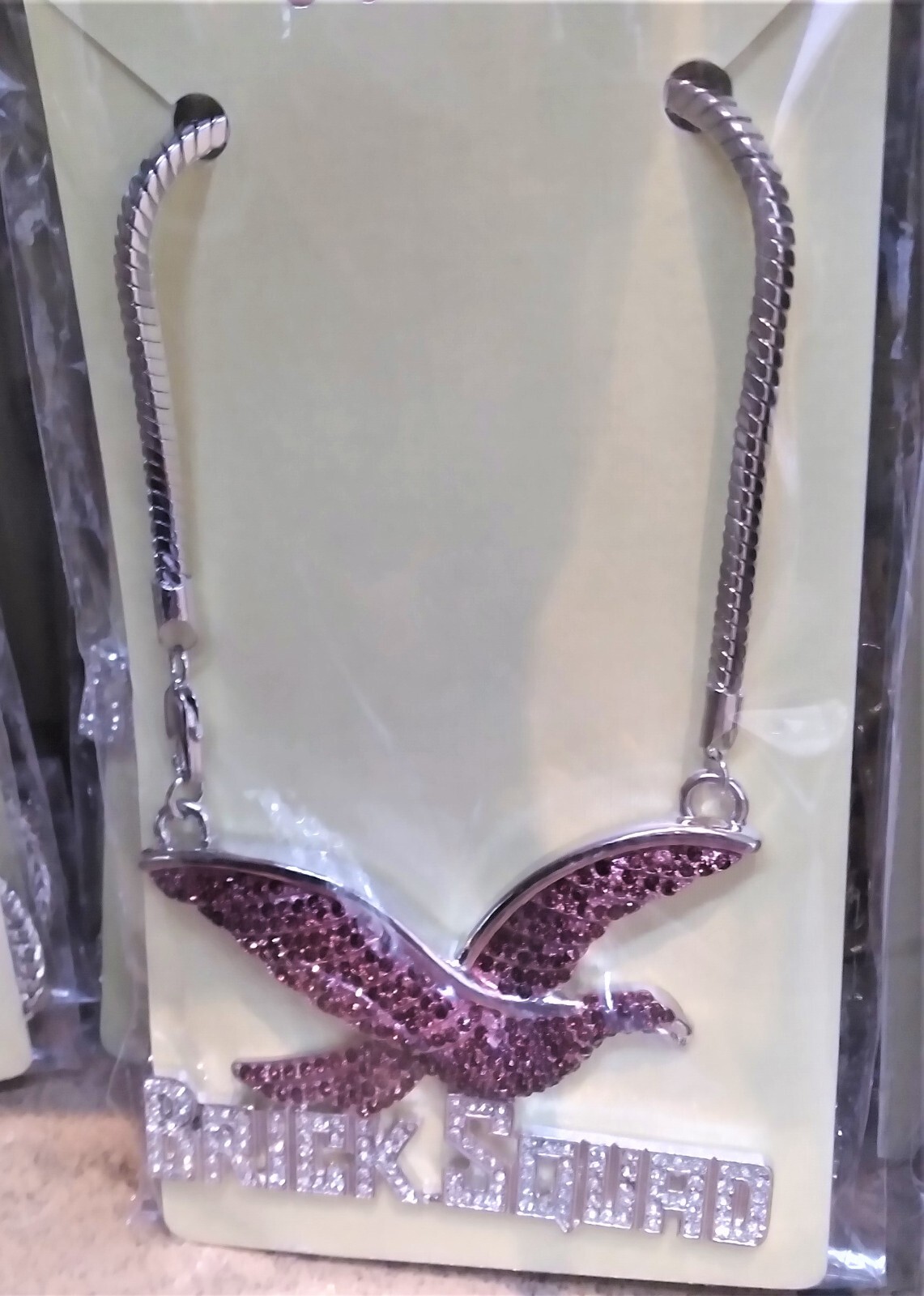 Brick Squad Gang Fly Bird Pendant Franco Chain Hip Hop Rap Necklace ...