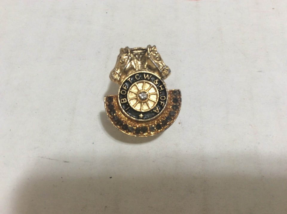 Vintage TEAMSTERS UNION PIN I.B. OF T.C.W. & H.OF A. Very Rare | eBay