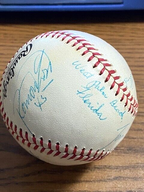 1982 DODGERS PARTIAL TEAM SIGNED AUTOGRAPHED ONL BASEBALL! Lasorda ...