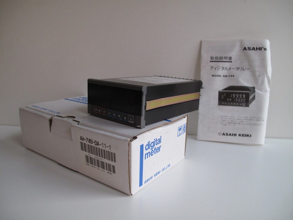 ASAHI KEIKI AM-749-DA-11-1 DIGITAL Set Point Comparator METER | eBay