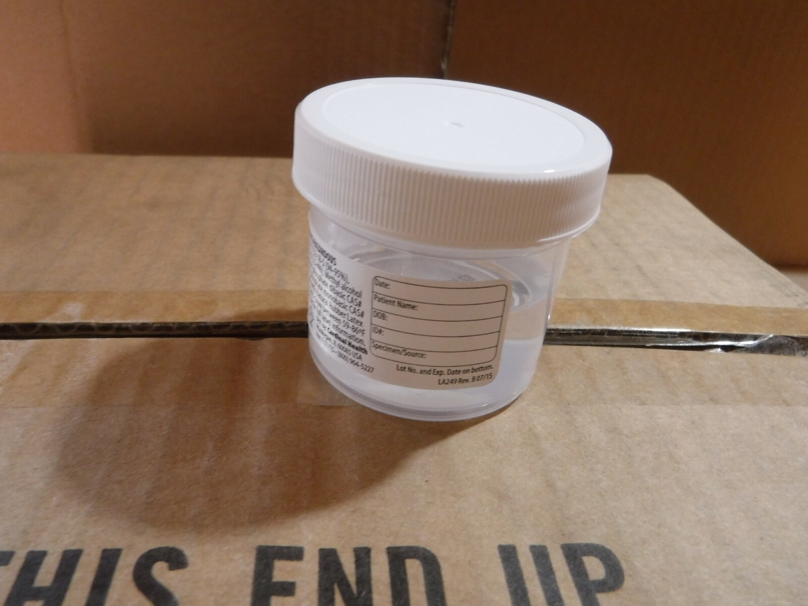 NEW CARDINAL HEALTH PREFILLED BUFFERED 10% FORMALIN 60/30mL CASE OF 50 ...