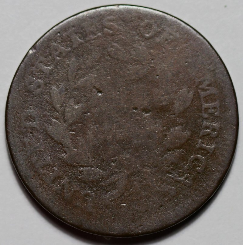 1798 Draped Bust Large Cent - 1st Hair Style - US 1c Copper Penny Coin ...