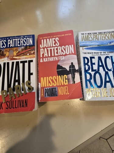 Lot Of 3 James Patterson Books - Paperback | eBay
