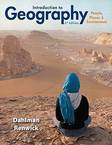 Introduction to Geography: - Paperback, by Dahlman Carl; Renwick ...