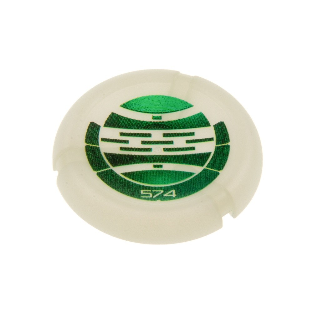 1X Lego Bionicle Kanoka Disk 5X5 Le-Metru 574 Glow In The Dark ...