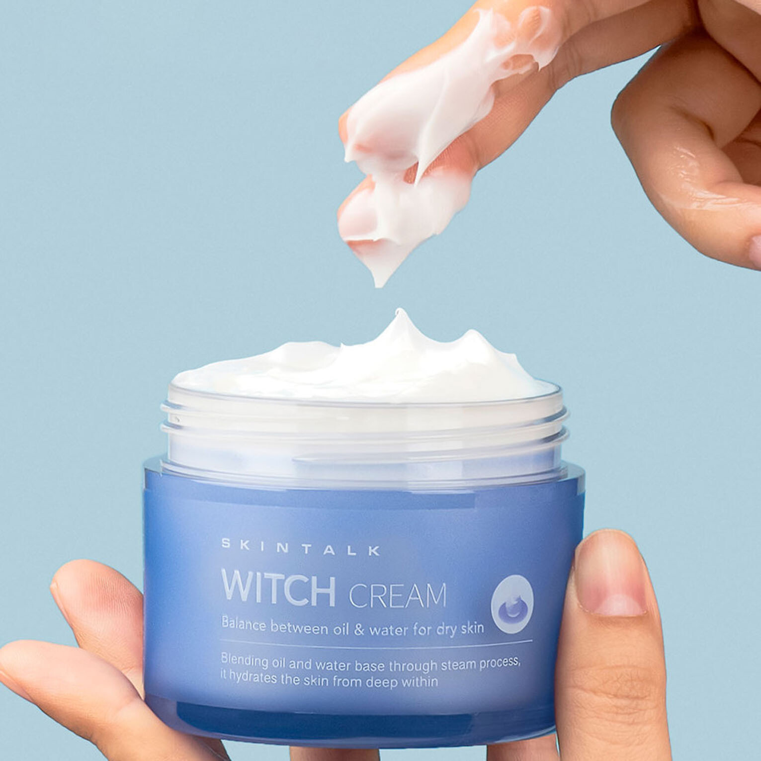 SKINTALK Witch Cream 3.38 fl.oz / 100ml Moisturizing, Oil-Moisture ...