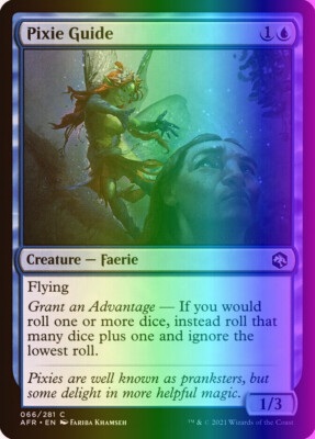 MTG Pixie Guide (66/518) Adventures in the Forgotten Realms LP FOIL | eBay