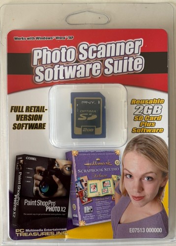 Photo Scanner Software Suite - Corel Paint Shop Pro & Hallmark ...