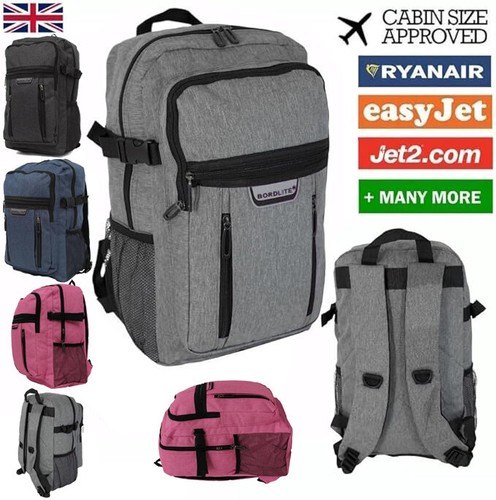 RYANAIR 40x20x25cm EASYJET Underseat Cabin Approved Backpack Rucksack ...
