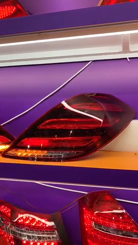 W222 Facelift Tail Lights Lamp Set for Mercedes Benz S class S400 S500 ...
