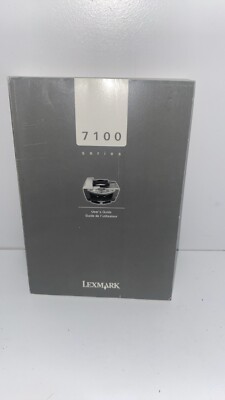 Lexmark Printer 7100 Series Instruction Manual Book User Guide Help ...