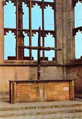 Coventry Cathedral The Charred Cross-UK Vtg Postcard M22 | eBay