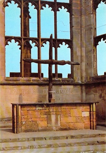 Coventry Cathedral The Charred Cross-UK Vtg Postcard M22 | eBay