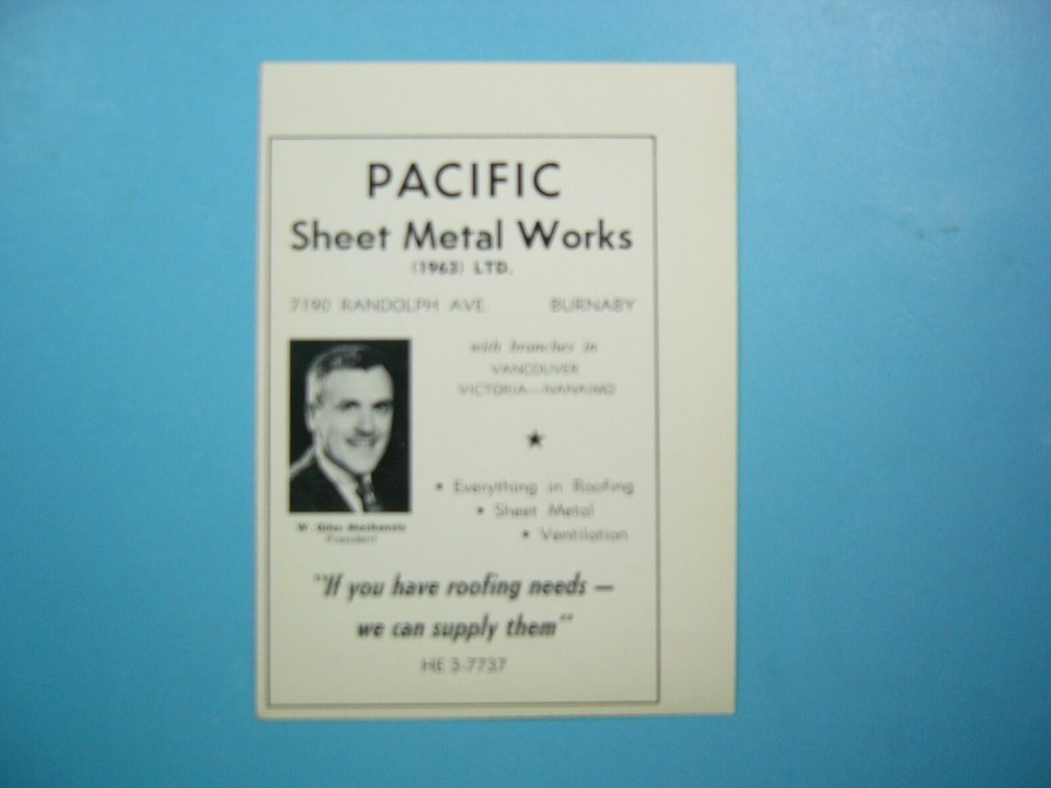 1964 B.C. LIONS GAME PROGRAM CFL FOOTBALL PHOTO BILL LASSETER SHARP ...