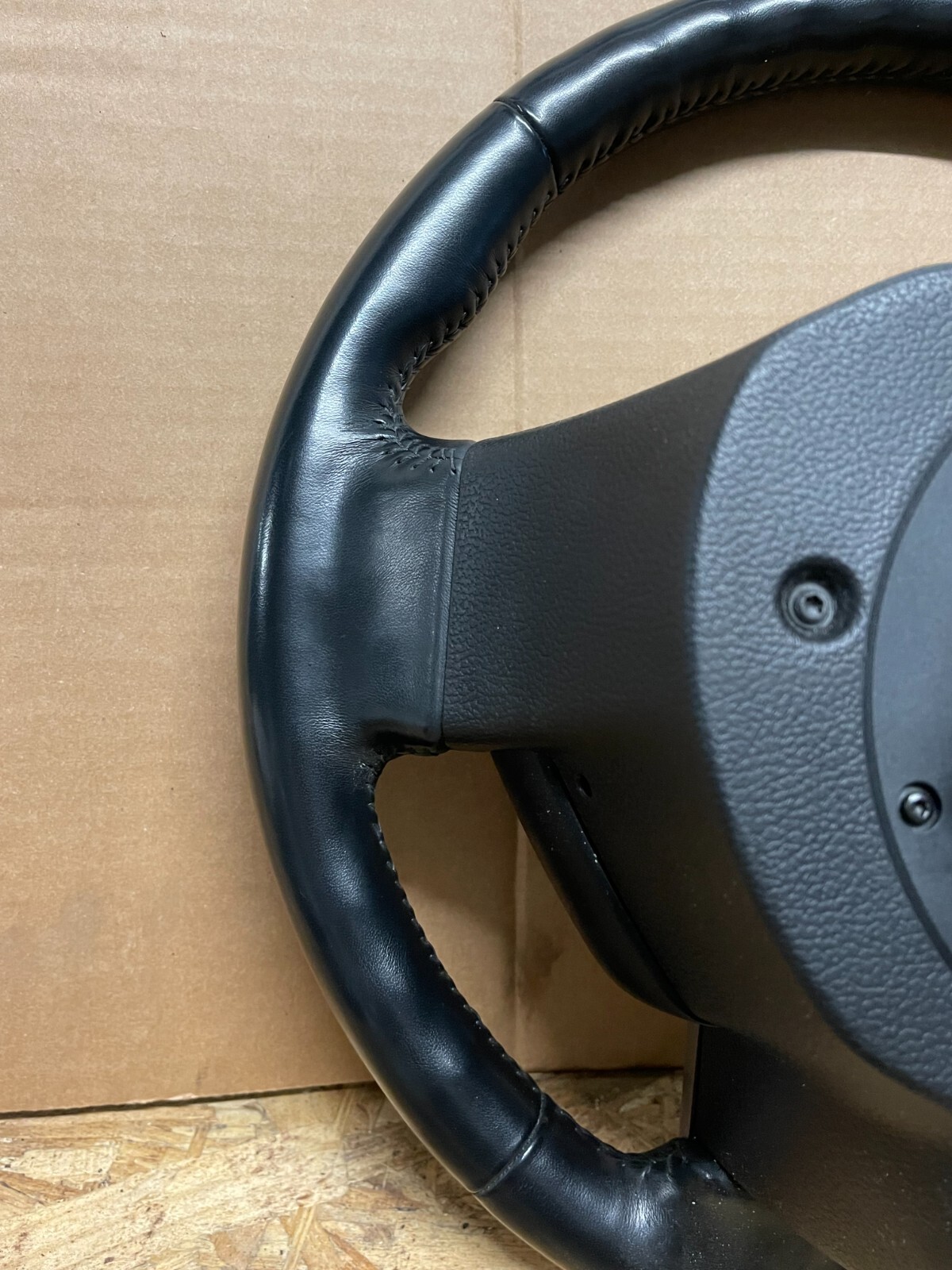 2017-2019 FORD F250 F350 F450 LEATHER STEERING WHEEL *ADAPTIVE STEERING ...