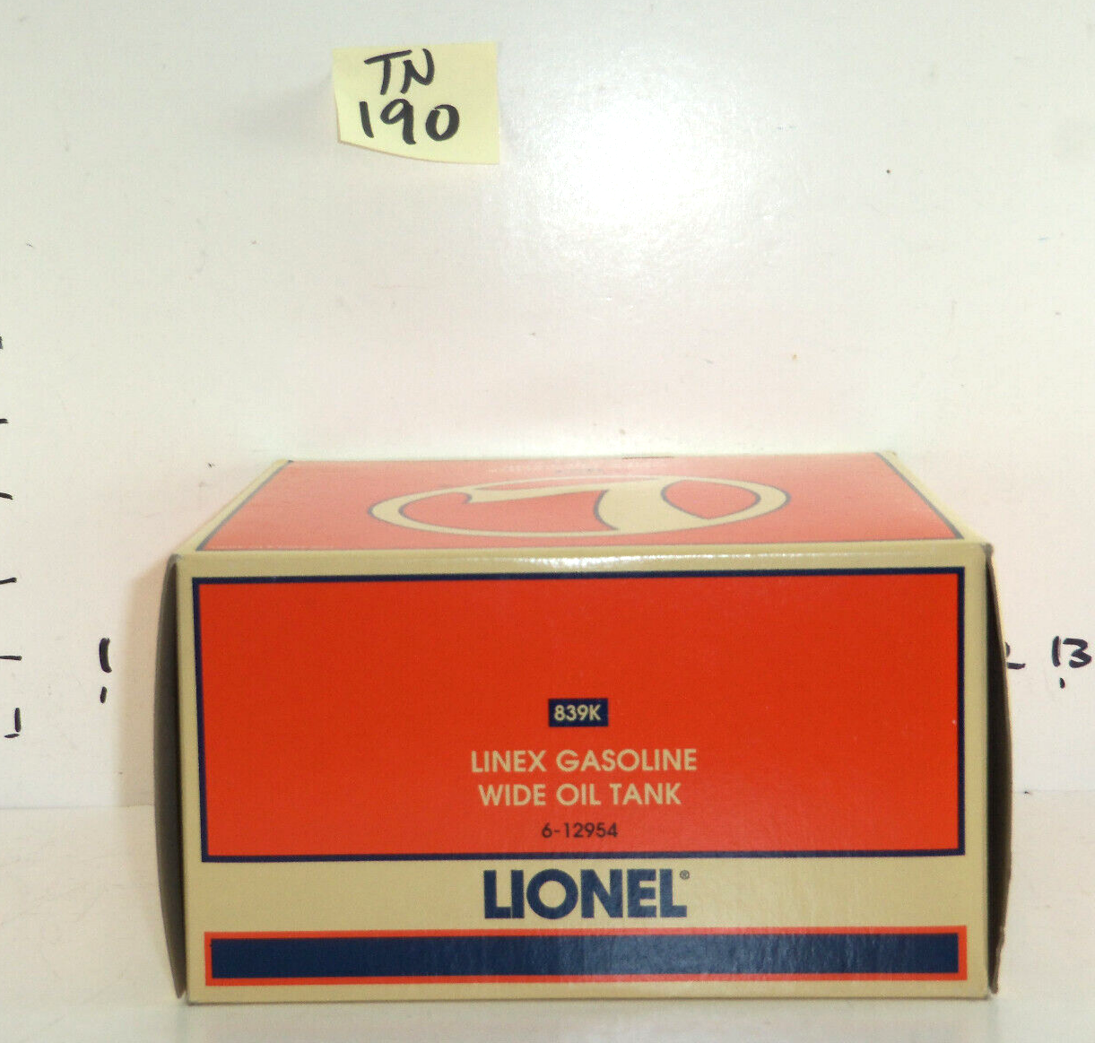 Lionel Linex Gasoline Wide Oil Tank 6-12954-TN190***STORE CLOSING OCT ...