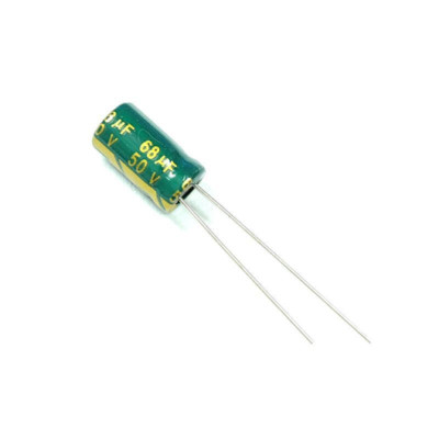 10pcs 68uF 50V 68MFD 50WV 6*11mm Radial Aluminum Electrolytic Capacitor ...
