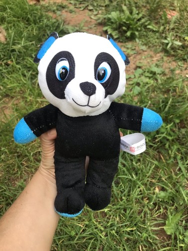 Peek-A-Boo Panda Bear 9” Plush Toy Stuffed Animal Black White Blue | eBay