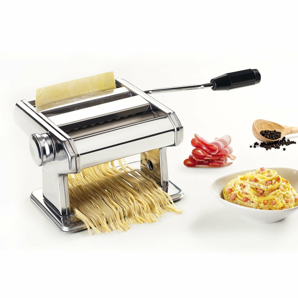 Metaltex 251740 3-In-1 Pasta Machine Maker Stainless Steel Table Top ...