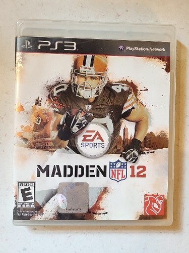 Madden NFL 12 Sony PS3 Game 2011 Complete- Preown-Good Condition 13SALE ...