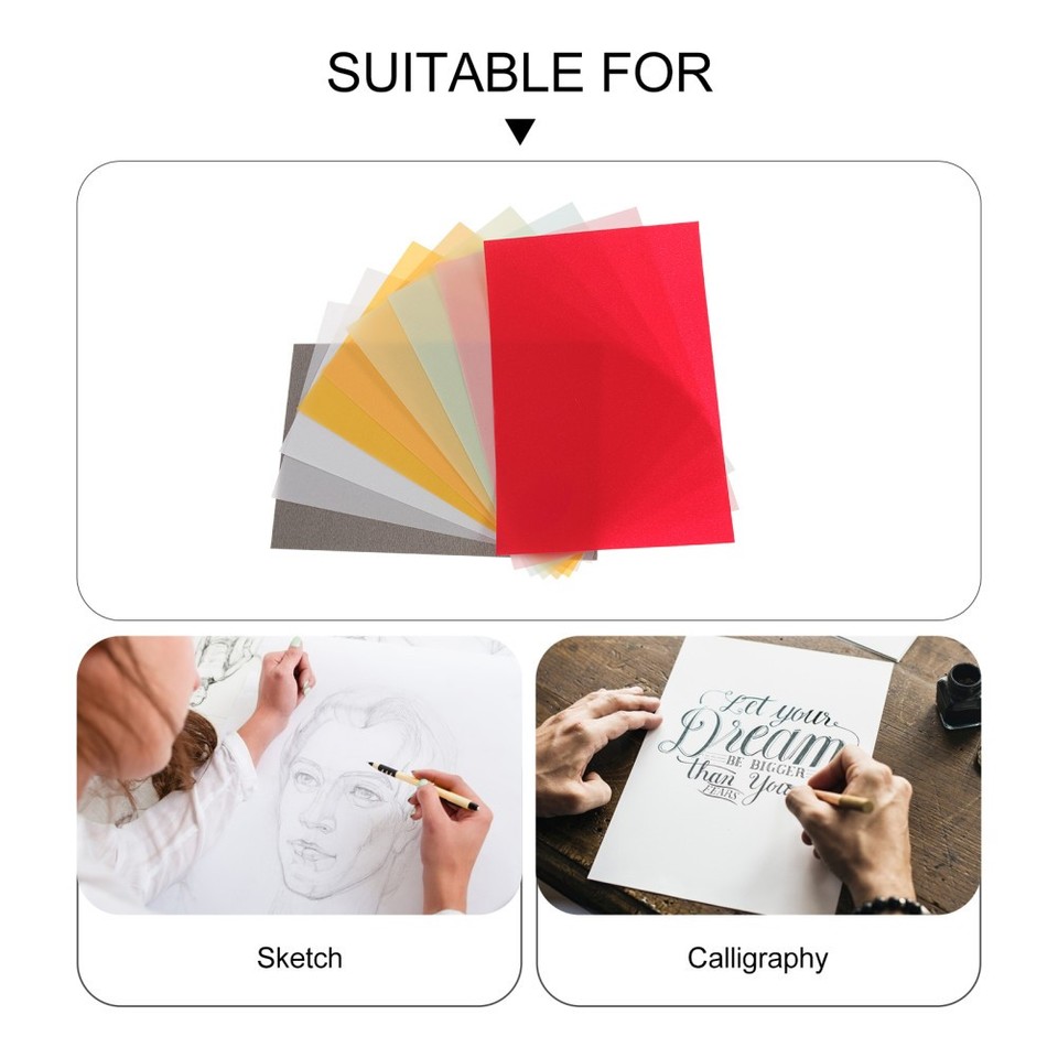 50pcs Transfer Paper Transfer Sheets Drawing Papers Papers Art Drawing ...