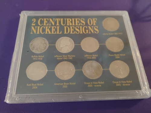 2 Centuries Of Nickel Designs V NICKEL, BUFFALO NICKEL, AND VARIOUS ...