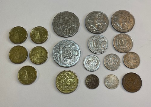Australian Coin LOT (1942-89)- $2 $1 50p 20p 10p 5p 3p 2p | eBay
