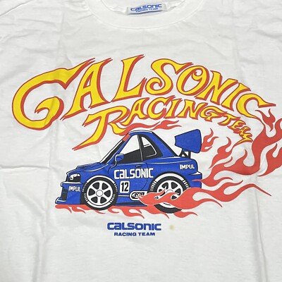 Vtg NOS Nissan Skyline GT-R R32 Nismo Team Calsonic Impul Japan T-shirt ...