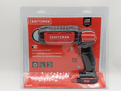 Craftsman V20 Max Lithium-Ion LED Flashlight Handheld/Hanging Work ...