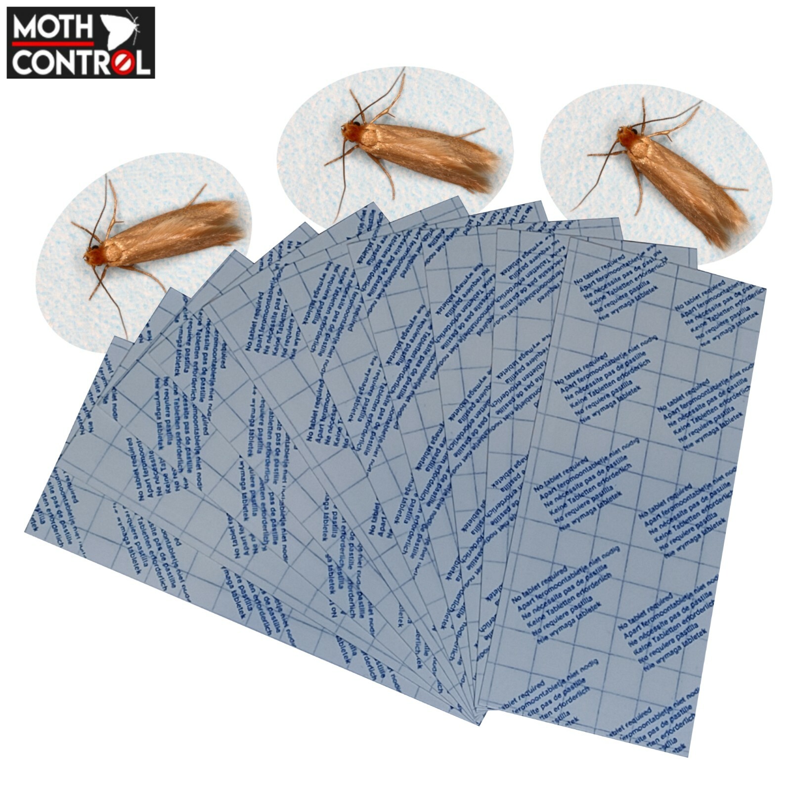 Demi-Diamond Clothes Moth Traps And 5,10,20 Extra Refills Genuine UK ...